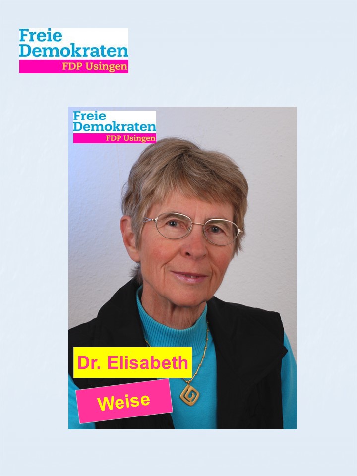 Dr. Elisabeth Weise | FDP Usingen
